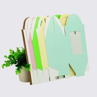 China Customized Solid Color Open Window Cake Box For Wedding Pastry Packaging for sale
