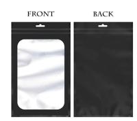 China Custom Logo Case Opp Clear Packaging Laminated Plastic Bags Resealable Bags for Cosmetic for sale