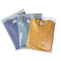 China Eco Friendly Printing Plastic Zip Lock Packaging Bags for Clothes 0.08mm Custom Dusty for sale