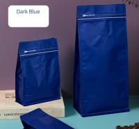 China Arrivals 8 Side Aluminum Foil Coffee Bag With Valve And Zipper Top for sale