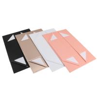 China Flap Custom Matte Black Luxury Foldable Hard Paper Magnetic Closure Gift Box for Gifts for sale