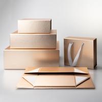 China Flap Custom Matte Black Luxury Foldable Hard Paper Magnetic Closure Gift Box for Gifts for sale
