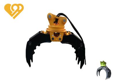 China Heavy Equipment Hydraulic Attachment Q345B Alloy Steel Grapple Buckets for Excavators for sale
