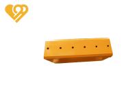 China OEM Bulldozer Wear Parts Cutting Edge T127297 Bucket Blade Yellow Color for sale