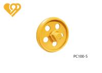 China Forging / Casting Excavator Track Idler For PC120-5 KOMATSU Heavy Machine for sale