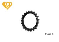 China KOMATSU Sprocket Excavator Undercarriage Parts Customized Black Or Yellow for sale