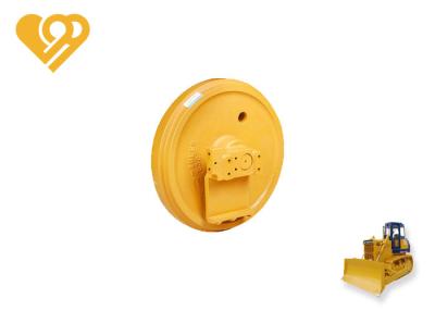 China ZG50Mn Steel Bulldozer Front Idler Assembly Undercarriage Parts Heat Treatment HRC 48-56 for sale