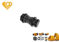 China DAEWOO DH55 DH130 DH220 Excavator Track Roller with Surface Hardness HRC52-58 Hardness Depth 8-12mm and 40Mn2/40MnB/50Mn Material for sale