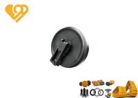 China Komatsu Excavator PC400 Machinery OEM Heat Treatment Undercarriage Spare Parts Forge Steel Front Idler Assembly for sale