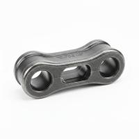 China 35MnBH Steel Excavator Track Chain Link with HRC 40-55 Hardness and 175.5 mm Link Pitch for Hitachi EX200 EX300 for sale