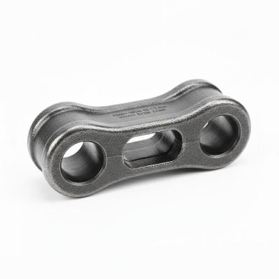 China 35MnBH Steel Excavator Track Chain Link with HRC 40-55 Hardness and 175.5 mm Link Pitch for Hitachi EX200 EX300 for sale