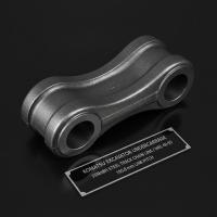 China 35MnBH Steel Track Chain Link with HRC 40-55 Hardness and 190.0 mm Link Pitch for Komatsu Excavator Undercarriage for sale
