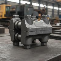 China D155 D150 Super Heavy Duty Mining Track Chain Link Assembly with 35MnBH Steel 228.6mm Pitch and HRC 40-55 Hardness for sale