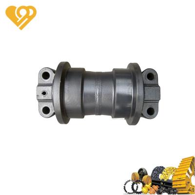 China 50Mn Steel Single Flange Track Bottom Roller with HRC 40-55 Hardness for Komatsu PC200 PC300 Excavators for sale