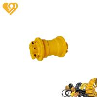 China Double Flange Track Bottom Roller for Komatsu D65 D85 Bulldozers in 50Mn Steel with HRC 40-55 Hardness for sale