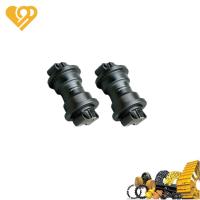 China Double Flange Track Bottom Roller for Komatsu D65 D85 Bulldozers in 50Mn Steel with HRC 40-55 Hardness for sale