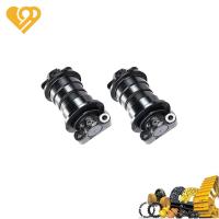 China 50Mn Forged Steel HRC 40-55 Hardness Single Flange Excavator Track Roller for Hitachi EX200 EX300 for sale