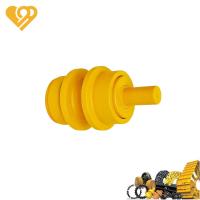 China D375A-5 Komatsu Bulldozer Track Carrier Roller Forged 40Mn2 Steel Induction Hardened HRC 50-56 Undercarriage Part for sale