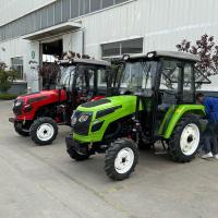China HT404 4x4 Wheeled Tractor with Adjustable Rear Wheel Tread Water Cooled Engine for sale