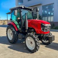 China Compact Tractor 50hp 60hp 70hp 80hp 90hp 100hp Agriculture Tractor for sale