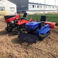 China Red Blue Diesel Engine Tractor Farm Orchard Paddy Field Mini Tractor for sale