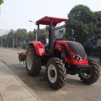 China New 2024 Gear Drive Farm Tractor 110HP 120HP Wheel Tractor With Gearbox for sale