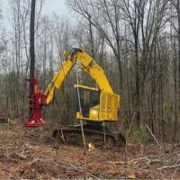 China Hydraulic Tracked Feller Buncher  Tractor With 331 HP Engine for sale