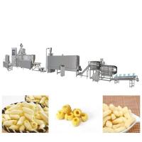China Automated Snack Production Line Machine PLC Controlled Extruder 120KW Power 5000 KG Weight for sale