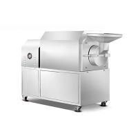 China Industrial Stainless Steel Snack Roaster 0.75KW 380V Nuts Seeds Roasting Machine for sale