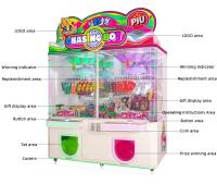 China Automatic Crane Vending Machine 220V US Plug Hardware Toy Grabber Game 530W Power for sale