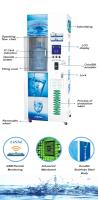 China 180W White Black Water Vending Station Vendor Automatic Purified Water Dispenser for sale