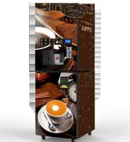 China 1600w Coffee Vending Machine 5l With 4 Canister Powder Capacity for sale