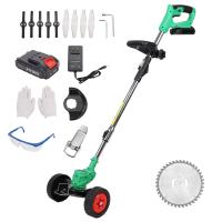 China Cordless Battery Powered Lawn Mower 173CC Engine 1200W Adjustable Cutting Heights for sale