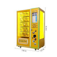 China Metal Vending Game Machine 80 Box Capacity Mystery Box Game Vending Device for sale