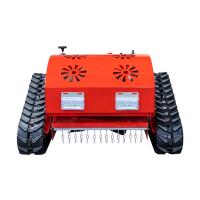 China Affordable Remote Control Crawler Lawn Mower 550mm Cutting ISO CE Certified for sale
