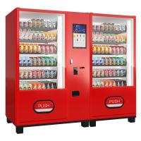 China Customized 19 Inch Touch Screen Food and Drink Vending Machines for sale