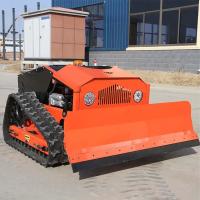 China New Intelligent Robot Gasoline Lawn Mower Crawler Drive 7.5kw Power CE Certified for sale