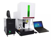 China Small 30w Laser Marking Machine 50W Fiber Laser Marking Machine Portable for sale