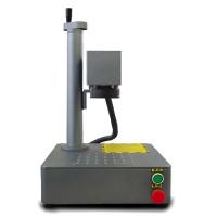 China Mini CNC Fiber Laser Marking Machine 50 Watt Fiber Laser Marking Machine for sale