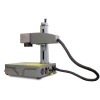 China Mini CNC Fiber Laser Marking Machine 50 Watt Fiber Laser Marking Machine for sale