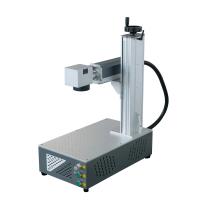 China 20w 30w 50w 50w Raycus Fiber Laser Marking Machine For Metal for sale