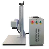 China 60W 70W 100W Split Fiber Laser Marking Machine For Metal Crafts for sale