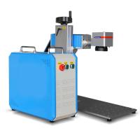China 60W 70W 100W Split Fiber Laser Marking Machine For Metal Crafts for sale