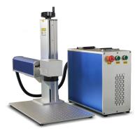 China 60W 70W 100W Split Fiber Laser Marking Machine For Metal Crafts for sale