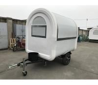 China White Mobile Food Truck For Hot Dog Hamburger Ice Cream Food Van for sale