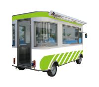 China Mobile Snack Bread Foodtrucks Electric Cart Ice Cream Food Trailer With Battery for sale