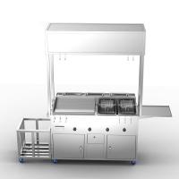 China Stainless Steel Mobile Food Truck Commercial Catering Food Van for sale