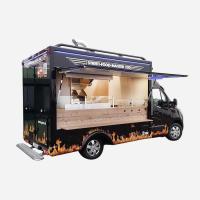 China Dessert Mobile Food Trailers Beverage Hot Storage Foodtrucks for sale
