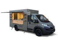 China Dessert Mobile Food Trailers Beverage Hot Storage Foodtrucks for sale