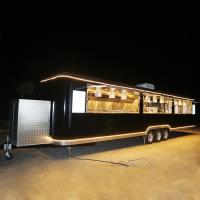 China Vending Kiosk Food Trucks Full Kitchen Custom Food Trailers Mobile Food Cart for sale